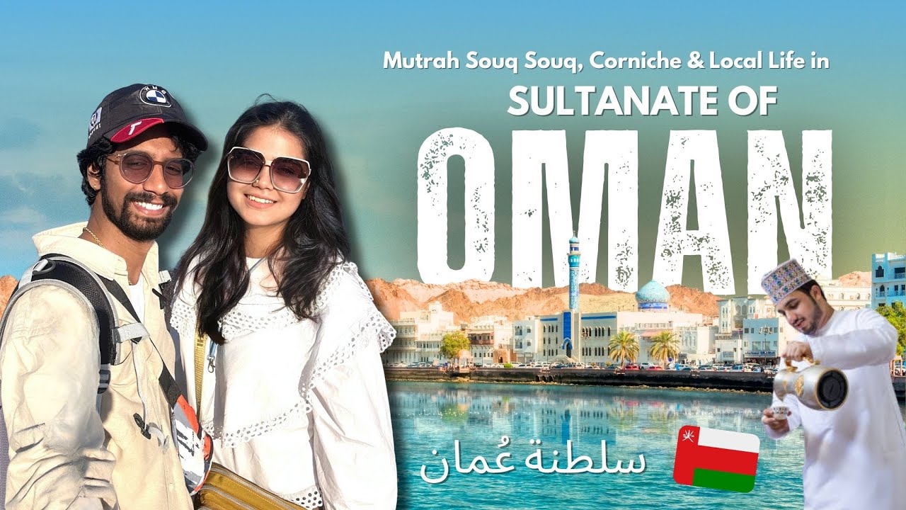 Exploring Mutrah Souq, Corniche, City Life in Muscat & Local Life in Oman Series 2 🇴🇲 - YouTube