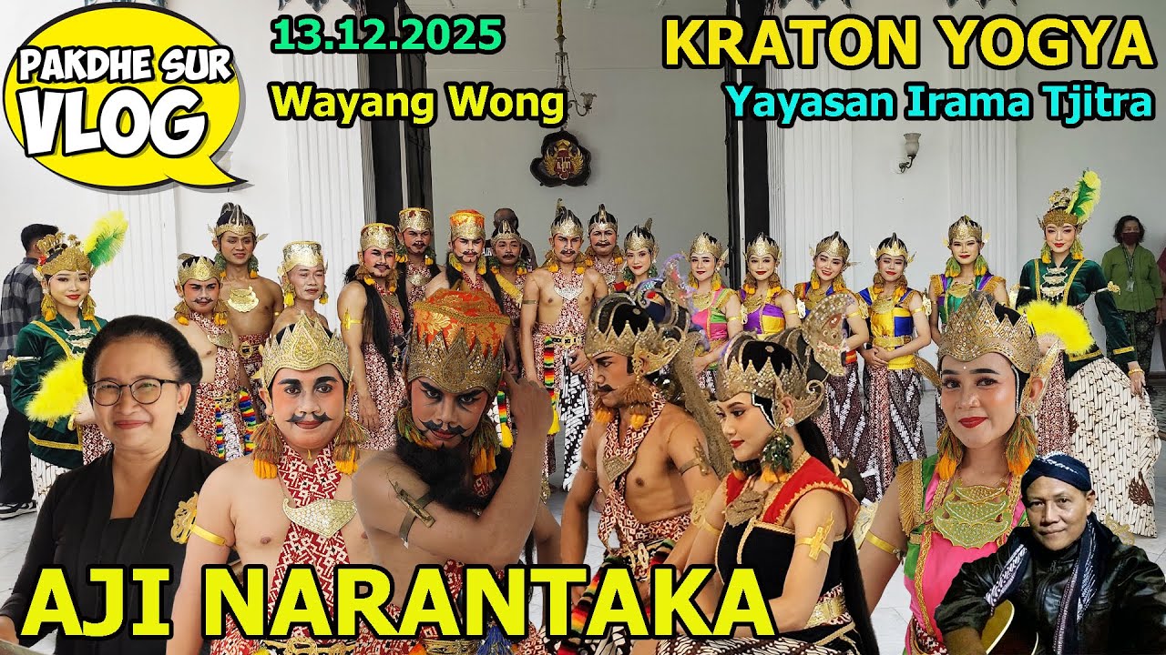WAYANG WONG AJI NARANTAKA OLEH YAYASAN IRAMA TJITRA DI KRATON YOGYA 13. ...
