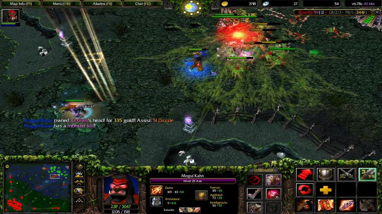 DOTA 1 . AXE POWER - YouTube