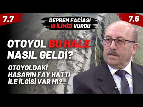 Otoyol Bu Hale Nasıl Geldi? Otoyoldaki Hasarın Fay Hattı İle İlgisi Var Mı?