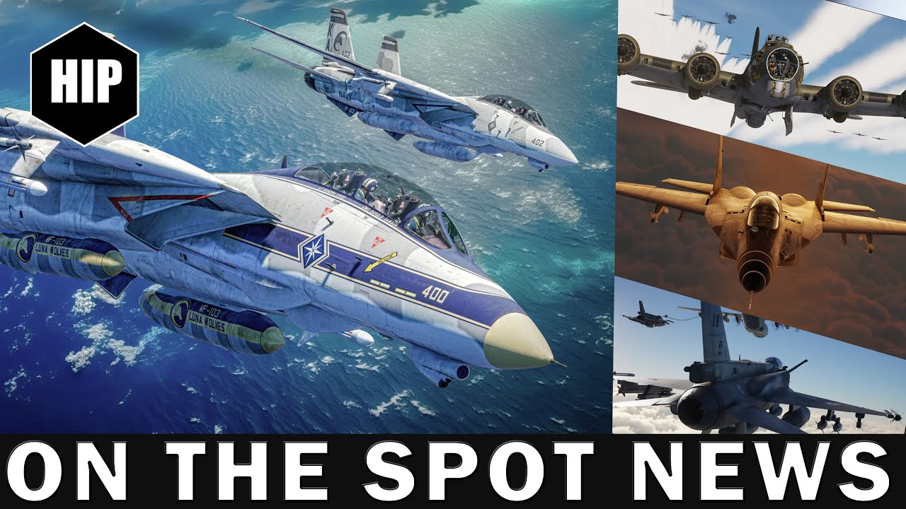 DCS AI Flight Model Update | F15E stuff | F14 MSFS | Livery Contest ...