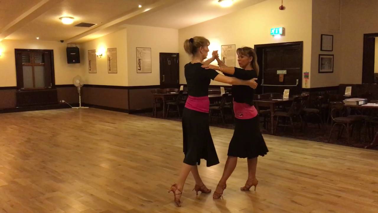 Basic Cha Cha - Beginner's Class - Oct 2016 - YouTube