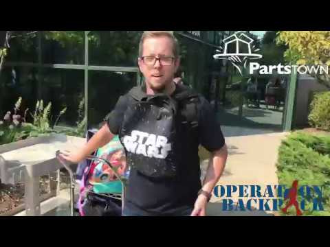 Operation Backpack Drop-off 2017 - YouTube