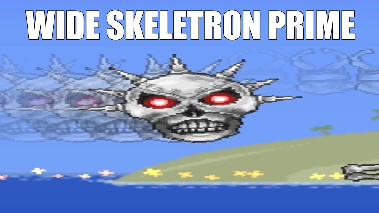 Wide Skeletron Prime (Terraria meme) - YouTube