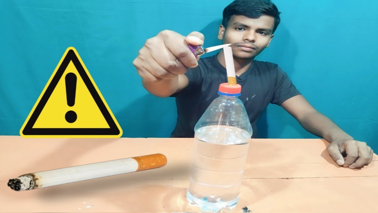 Unveiling the Hidden Dangers: Cigarette Smoking and Water Bottle ...