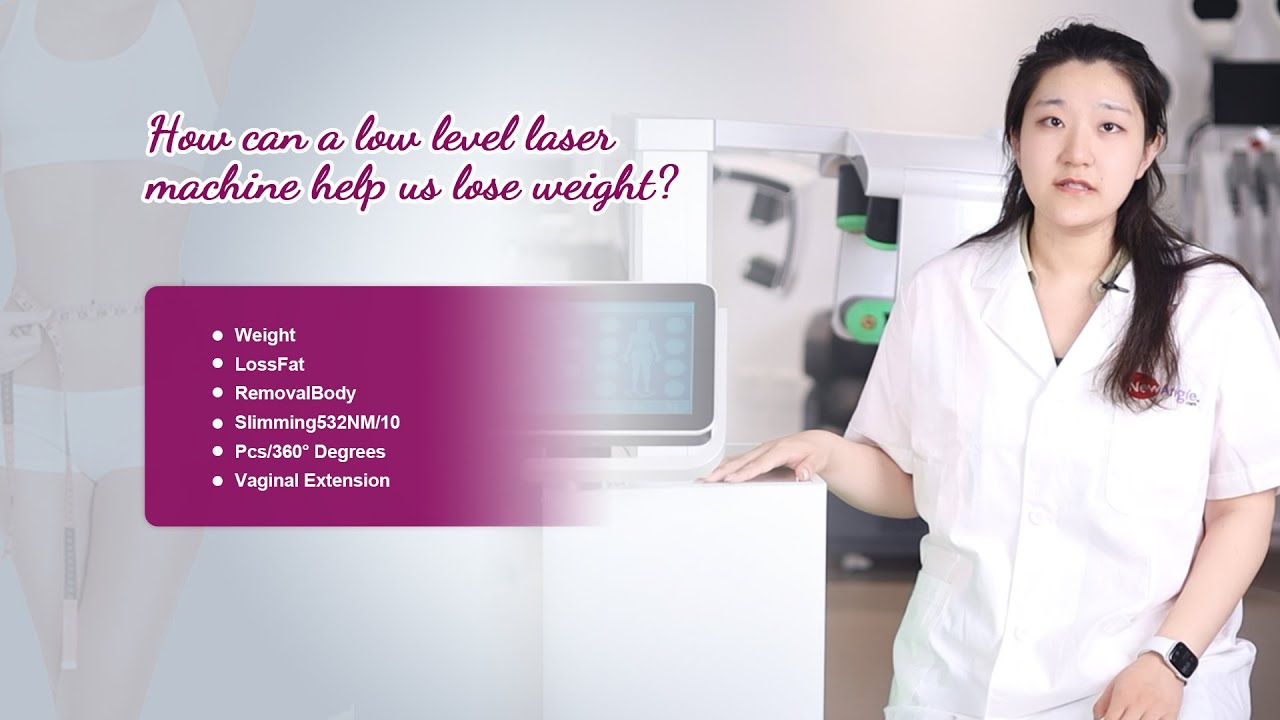 How does a low level laser machine achieve weight loss?#laser - YouTube