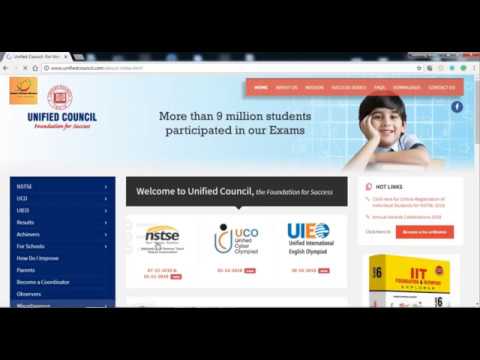 NSTSE Examination 2019.. Form Fill up Process, Information.. why you ...