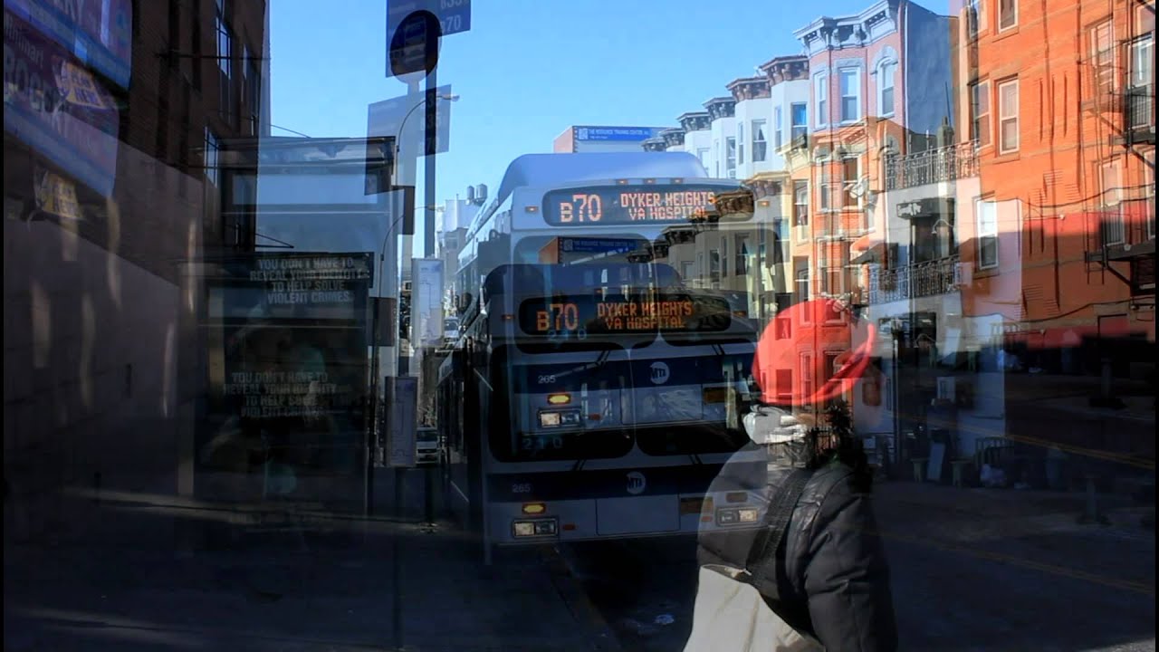 NYCTA Bus: C40LF B35 / B70 and Orion 7 CNG B63 at 5th Avenue & 39th ...
