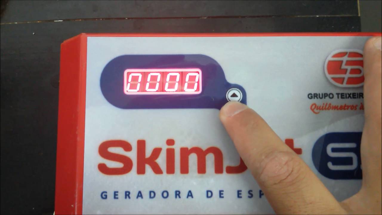 programação tempo Geradora de Espuma Skim Jet 5.0 - YouTube