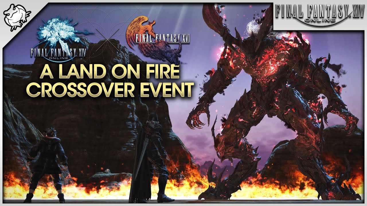 FFXIV - Final Fantasy XVI Event: A Land on Fire - YouTube