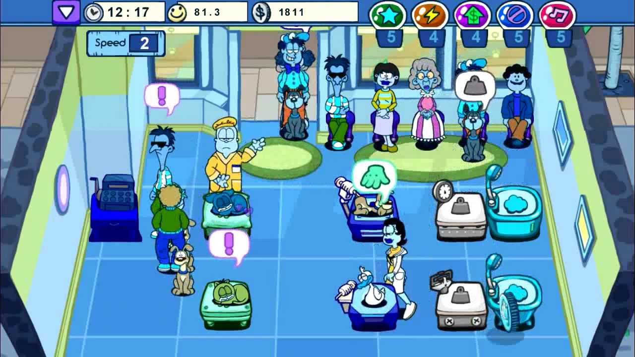 Garfield pet hospital android gameplay - YouTube