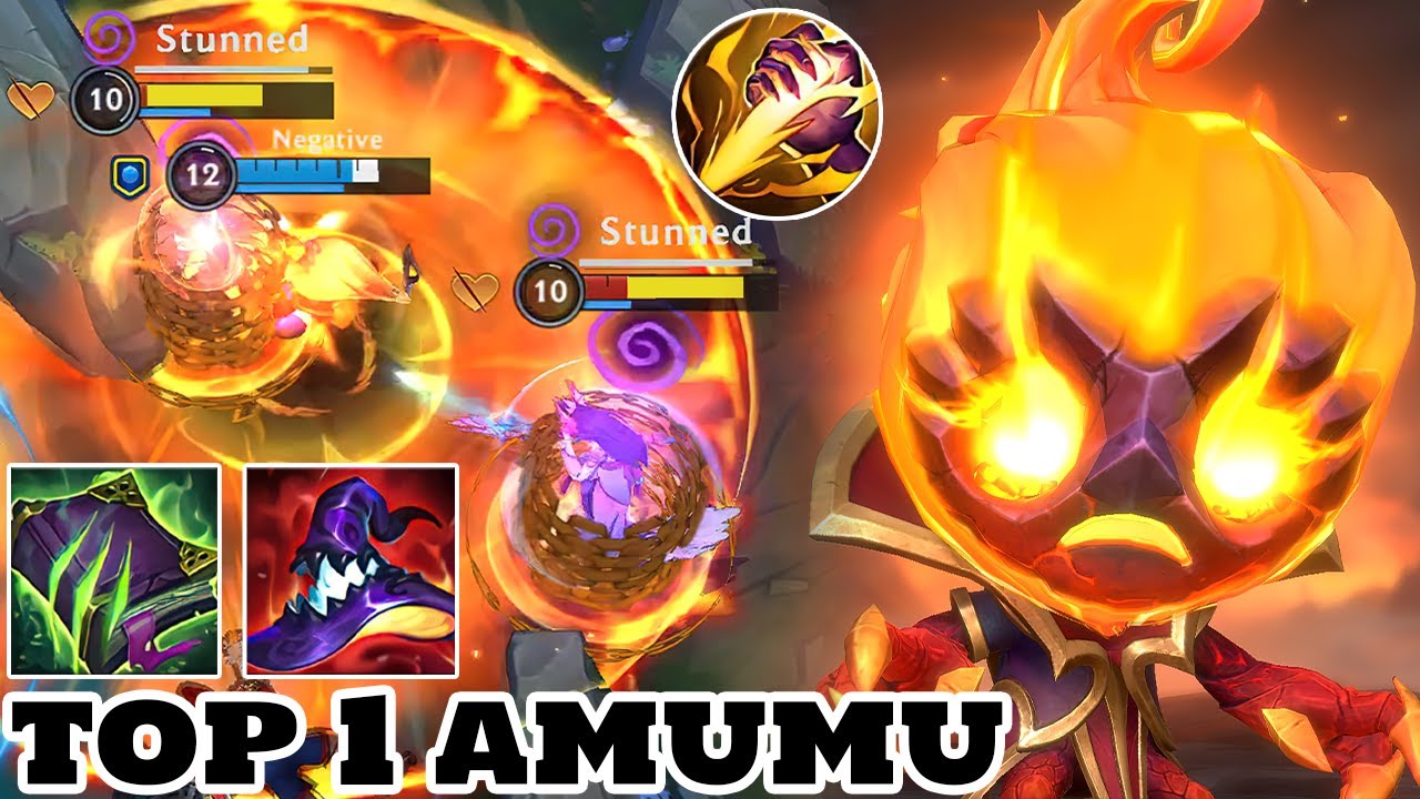 Wild Rift Amumu - Top 1 Amumu Gameplay Rank Season 6 - YouTube