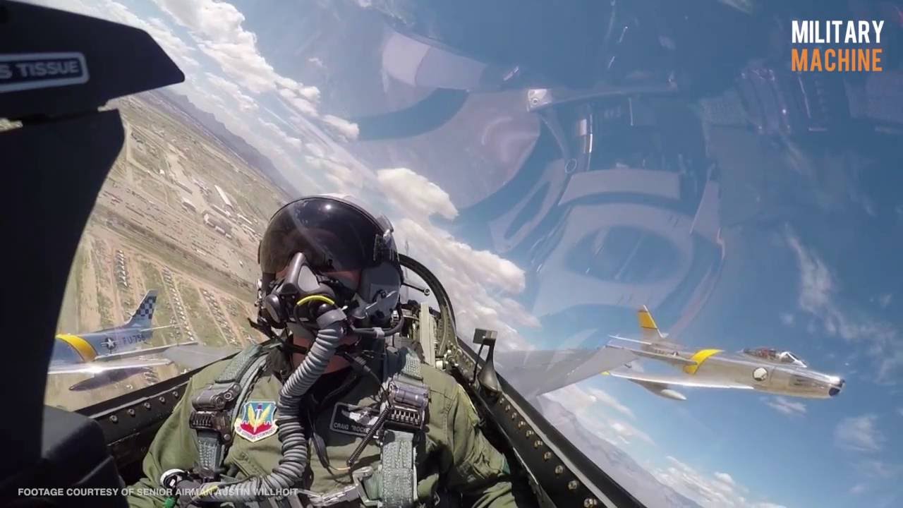 Inside a F-16 and an A-10 Cockpit - GoPro Footage - YouTube