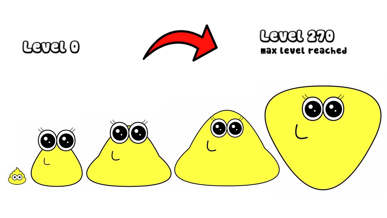 Baby Poulina to Adult Poulina evolution | Pou Vlogs - YouTube