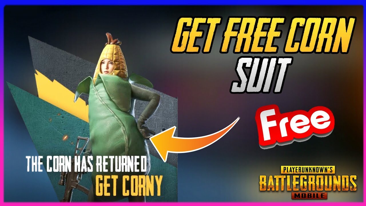 GET FREE CORN SUIT IN PUBG MOBILE !! SUMMER LAND NEW EVEN PUBG MOBILE ...