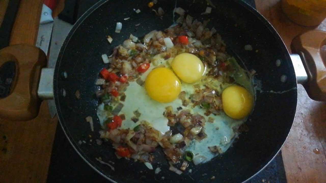 Egg Bhurji Recipe | Egg Porutu | Anda Bhurji Recipe | Abbai Babai ...
