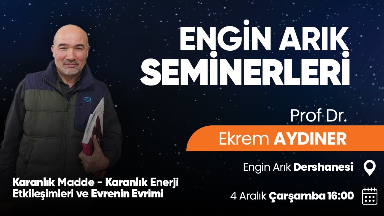 Prof. Dr. Ekrem AYDINER | Engin Arık Seminerleri - YouTube