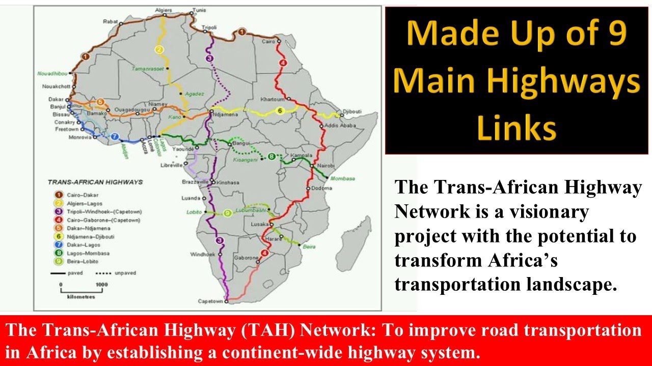 Trans African Highway Network Connecting All Africa_Connect and Boost ...