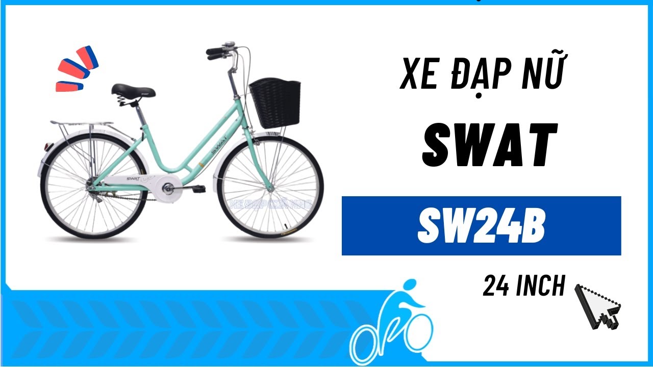 Review & Đánh Giá Xe Đạp Nữ Swat SW24B 24 Inch | SKU: 24G17 | XĐGK ...