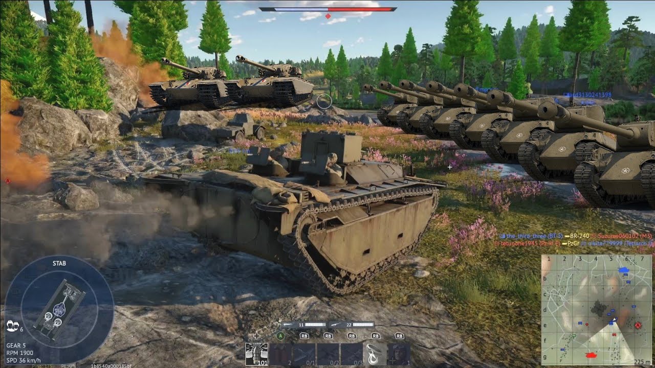 First time playing Ground battle in war thunder | Ultra realistic ...