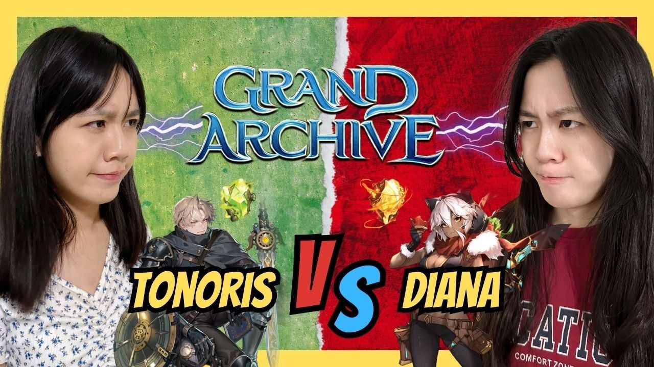 【Grand Archive】再次對戰！Tonoris V.S. Diana 兩場對決不同策略 - YouTube