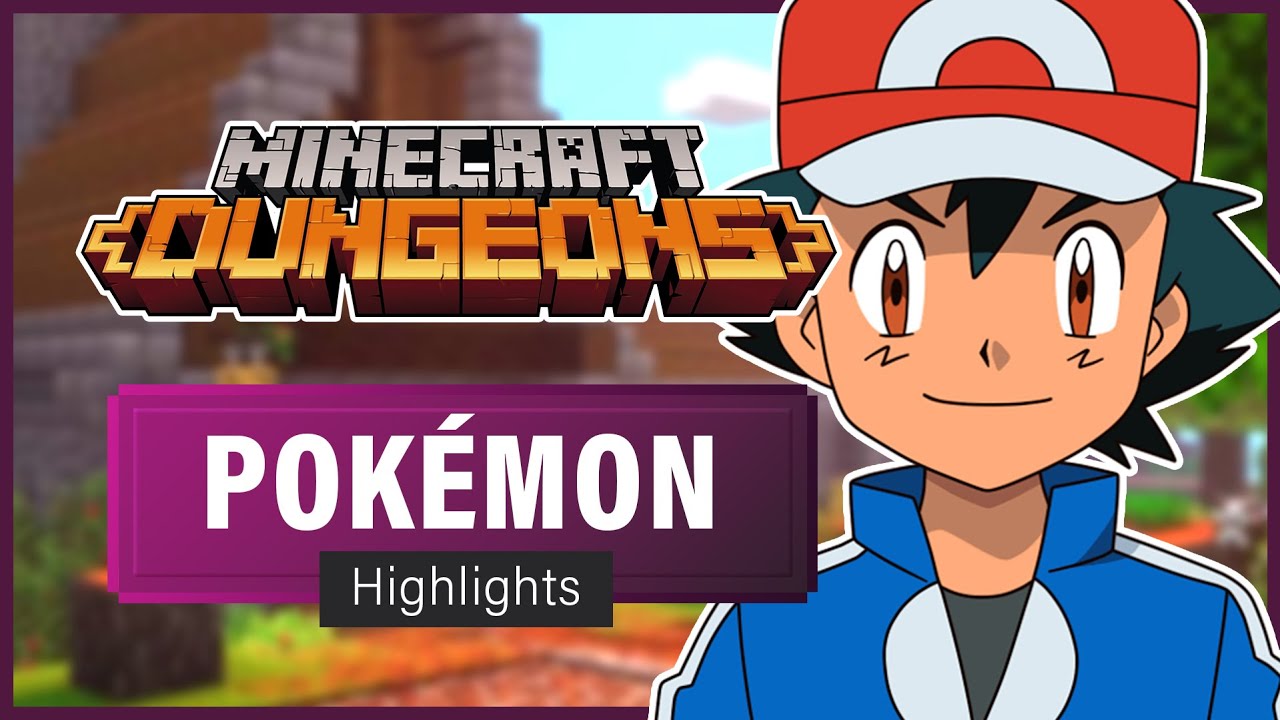 Minecraft Dungeons BUT I'm a POKEMON TRAINER - Minecraft Dungeons ...