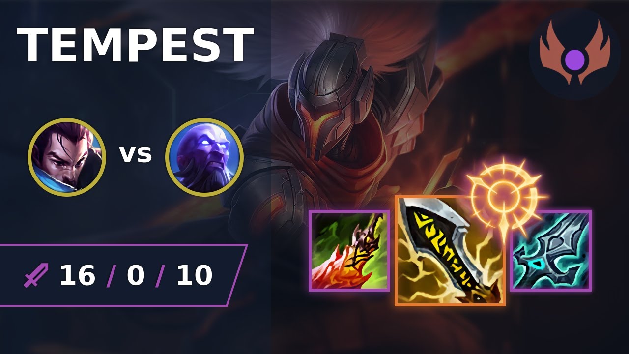 [ Tempest ] Yasuo MID vs Ryze | NA MASTER | LOL Season 2024video - YouTube