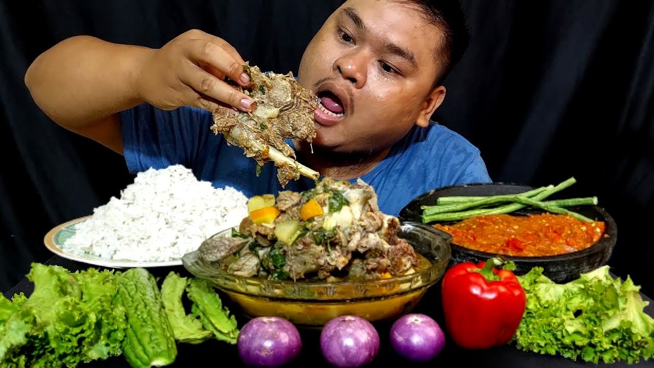 1KG SOP BALUNGAN SAPI SAMBAL TERASI LALAPAN MENTAH... - YouTube