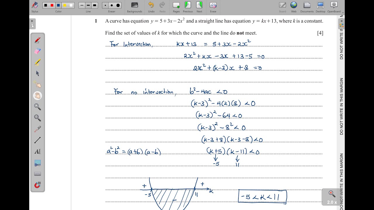 9709/12/F/M/25 -- QN 1 (QUADRATICS) -- PURE MATHEMATICS 1 PAPER 12 FEB ...