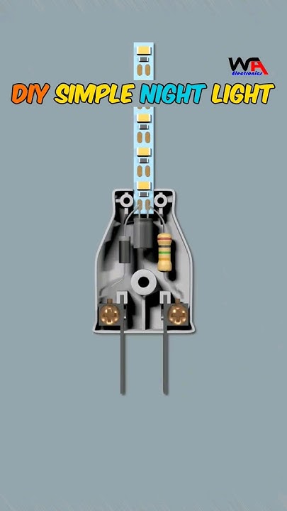 DIY Simple Night Light Electronics Project #diyelectronics ...