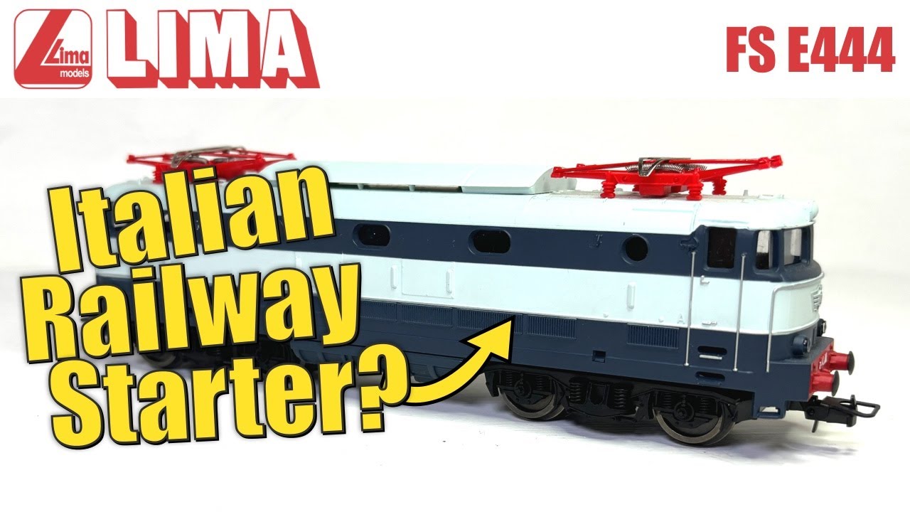 Italian Model Railway Starter Loco? | Lima E444 Electric Locomotive ...