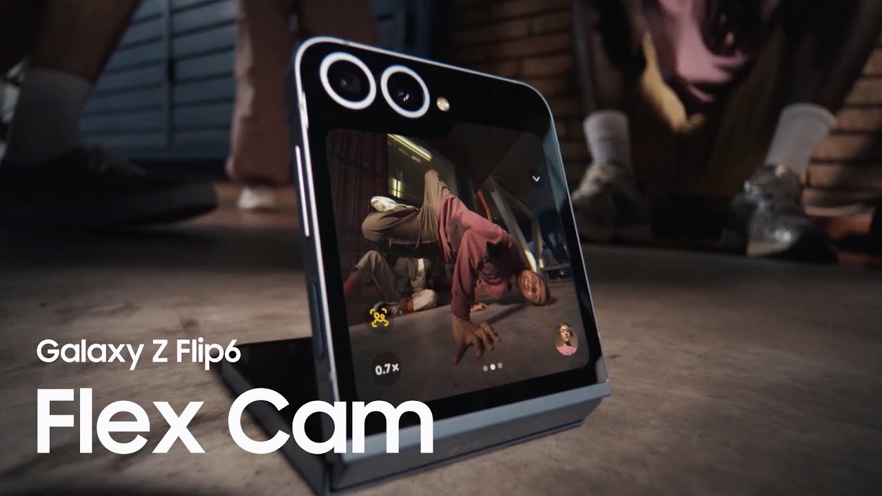 Samsung - Galaxy Z Flip6: Flexcam - YouTube