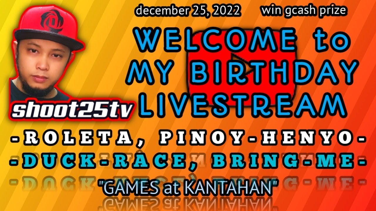 birthday livestream wins g-cash - YouTube