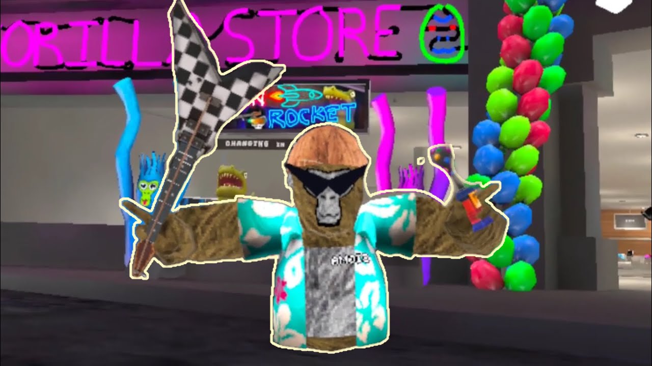 NEW UPDATE ON GORILLA TAG (City🌆) - YouTube