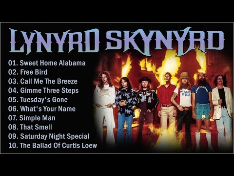 Lynyrd Skynyrd Greatest Hits Full Album - Lynyrd Skynyrd Playlist 2022-Best Songs Of Lynyrd Skynyrd