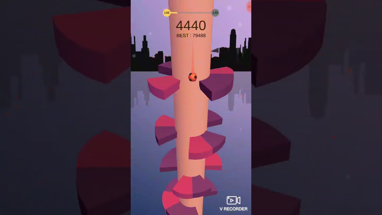 Helix jump (odc 1) 148 lvl - YouTube