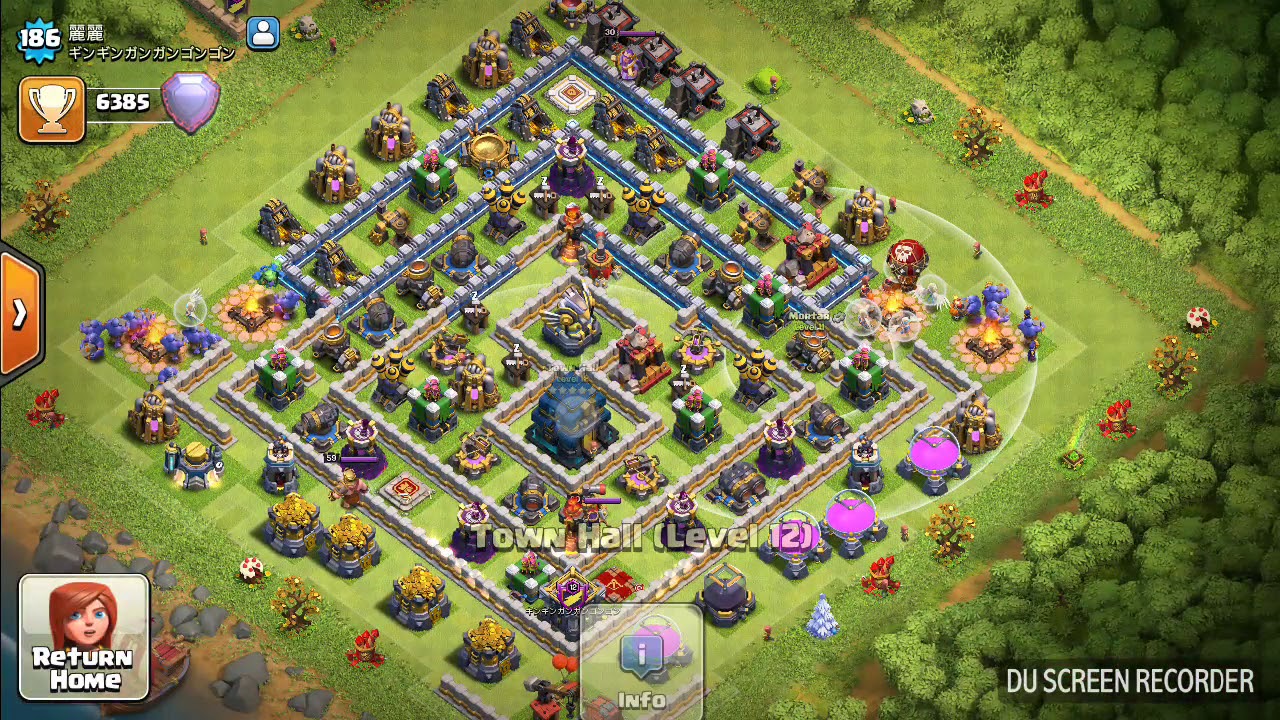 Clash of clans Town hall 12 Walkthrough - YouTube