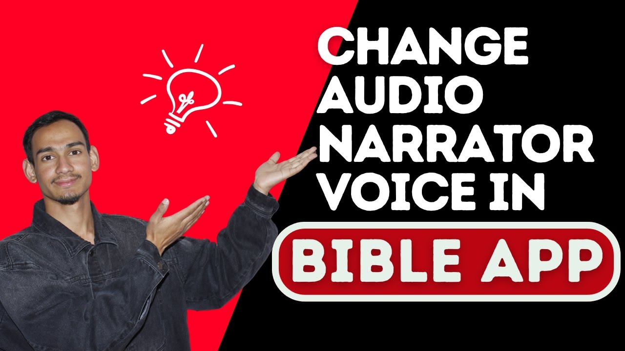 Bible App ~ Voice Settings How to Change the Narrator’s Voice / 2026 ...