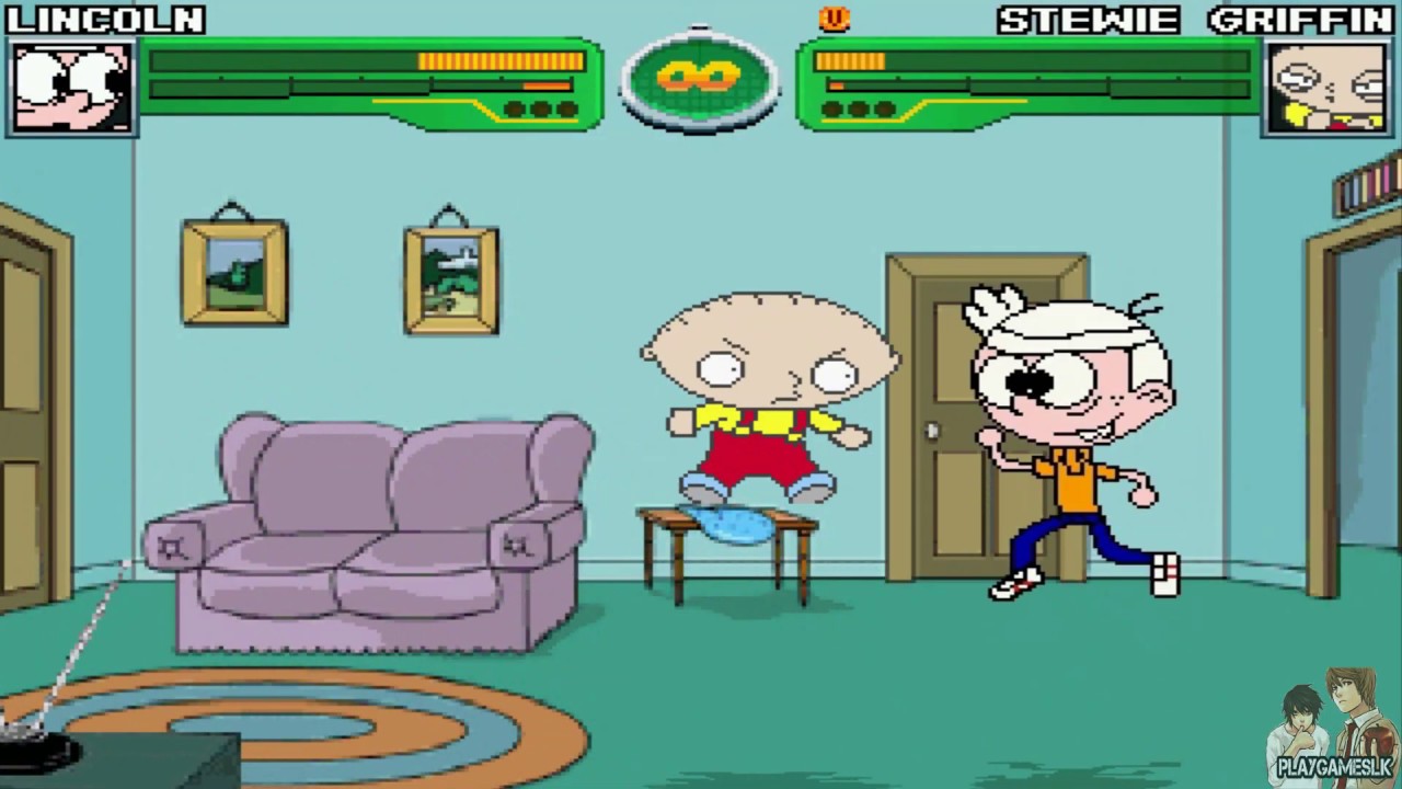 Mugen Battles | Lincoln Loud vs Stewie Griffin | The Loud House vs ...