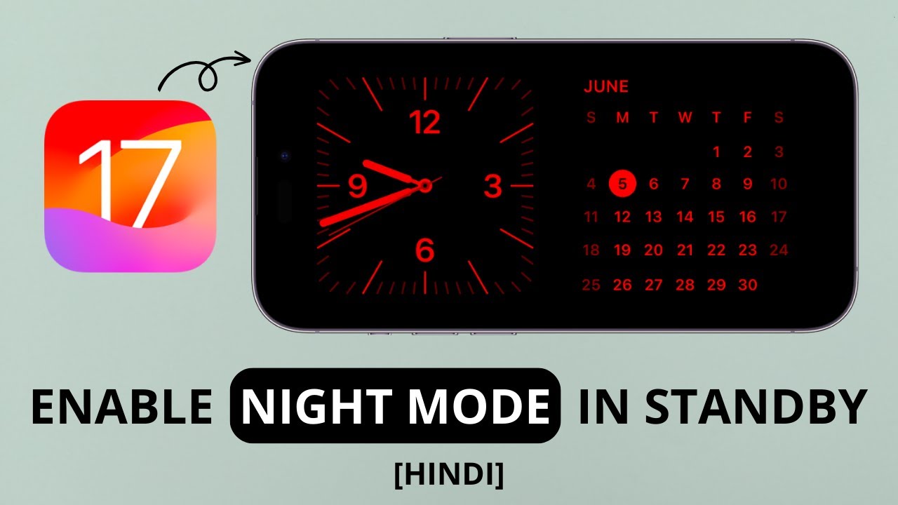 How To Enable Night Mode In Standby On IOS 17 Hindi YouTube how-to-enable-night-mode-in-standby-on-ios-17-hindi-youtube