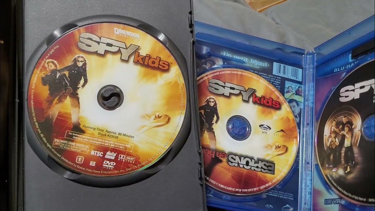My "Spy Kids" DVD & Blu-ray collection - YouTube