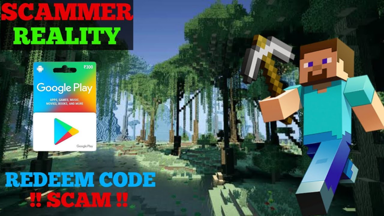 reality fake redeem code for scammers - YouTube