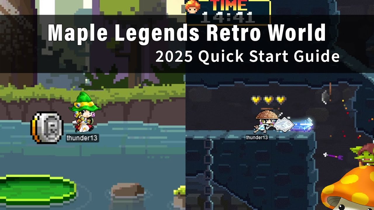 Maple Legends 10th Anniversary Retro World Guide 2025 - YouTube