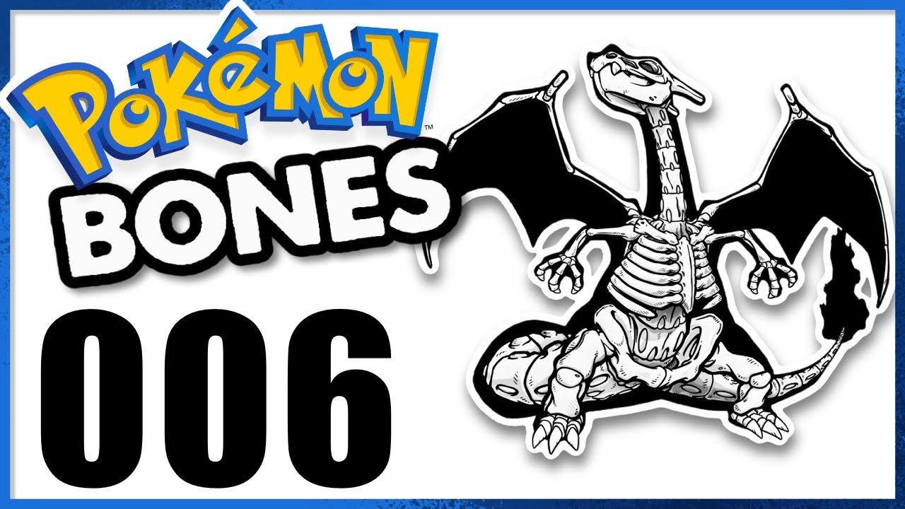 Charizard Pokémon Skeleton - Gotta Draw 'Em All - PKMN 006 - YouTube