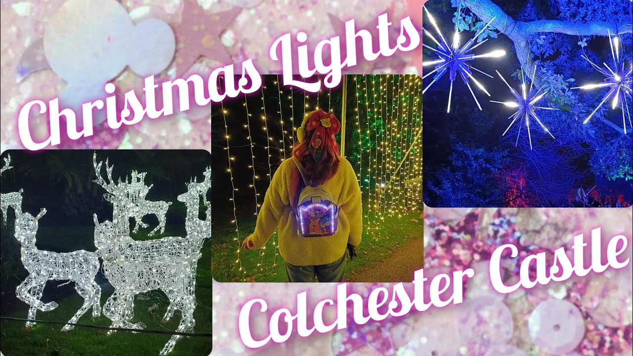 Colchester Castle Park Christmas Lights Trail | Enlightened 2024 ...