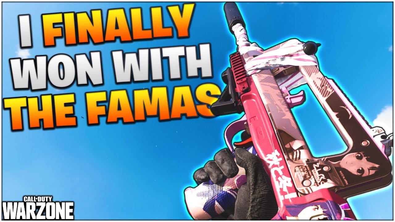 The *BEST FAMAS* Setup In Warzone! I Finally Won With It... (High Kill ...