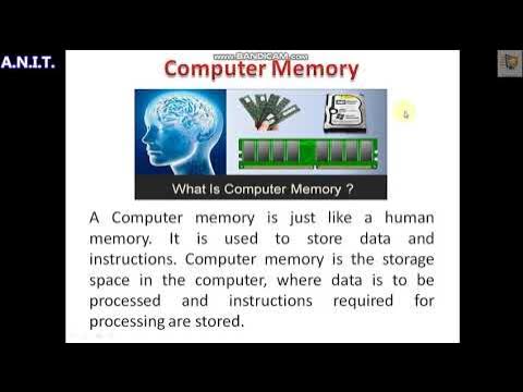 Computer Memory -Primary Memory | primary memory kya hota hai | Main Memory | RAM and ROM - YouTube