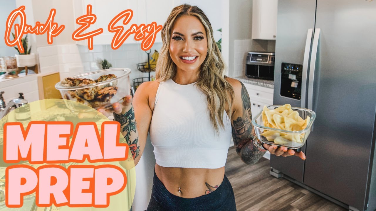 MEAL PREP WITH ME! Quick & Simple Meals - YouTube