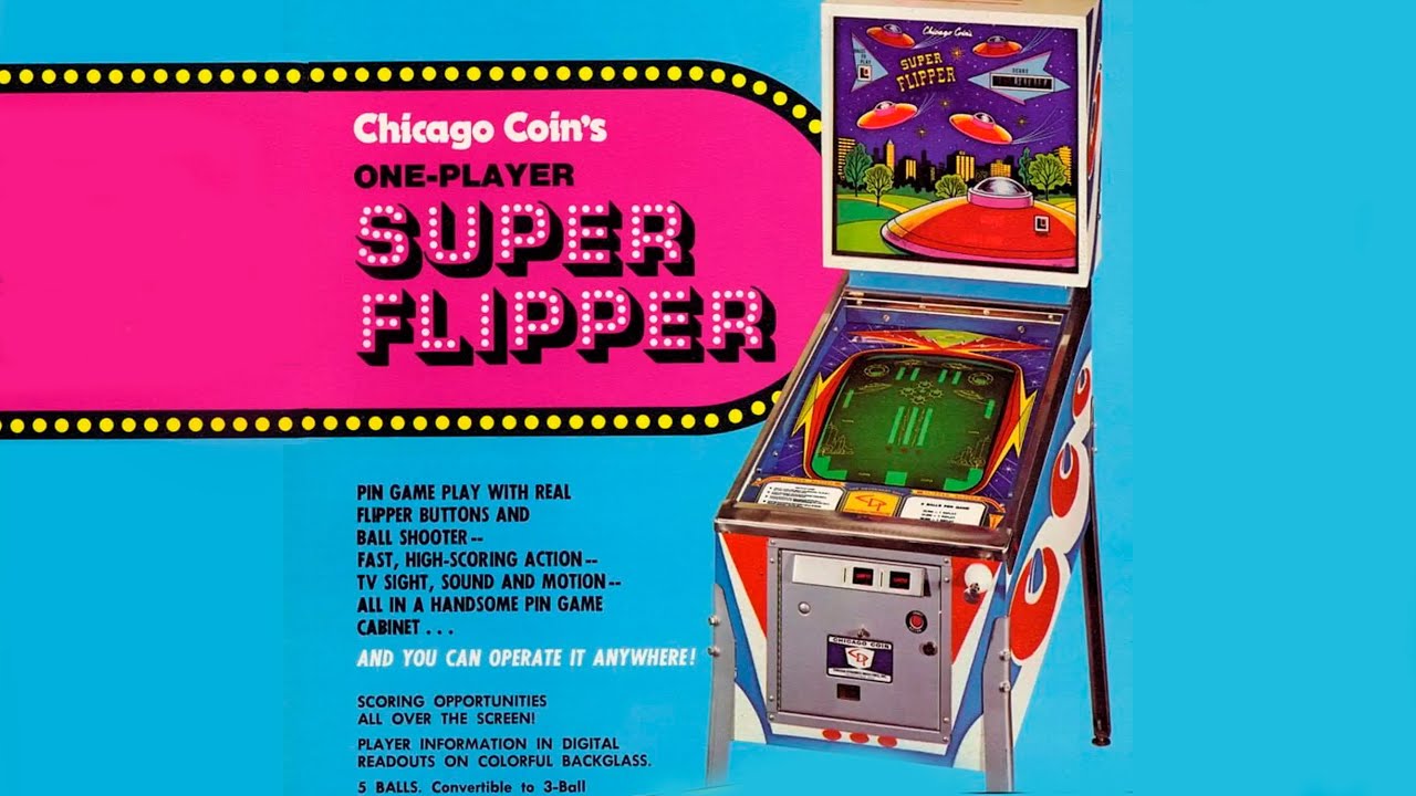 Super Flipper [Chicago Coin´s] - Arcade - (1975) - YouTube