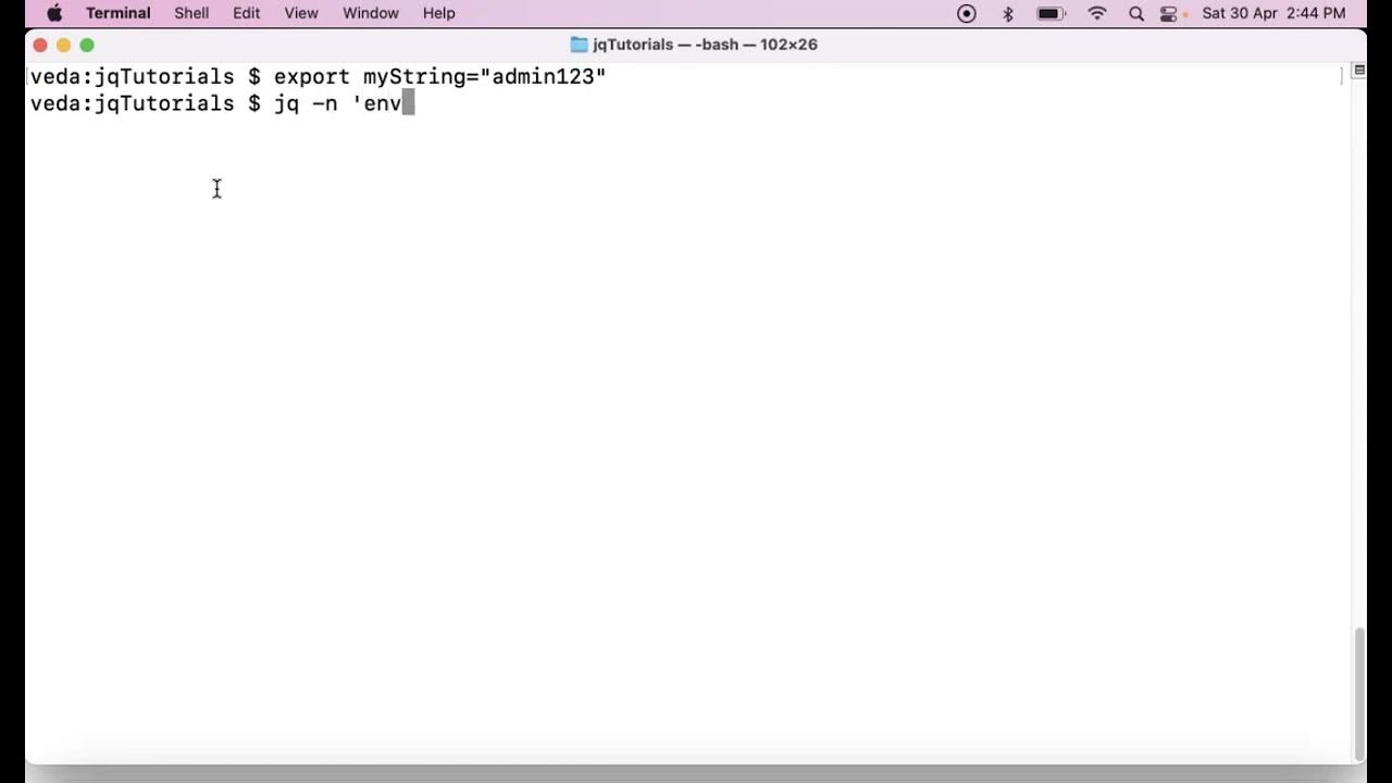 Jq Command Tutorials Video 31 Encode And Decode A String By Narendrap Youtube